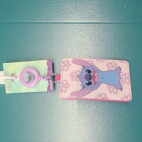 Disney | Accessories | Disney Stitch Retractable Badge Reel | Poshmark